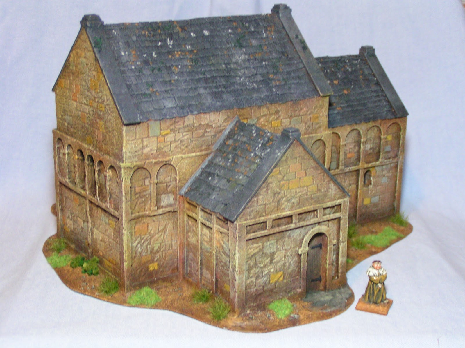 Dampf's modelling page: The Church of St. Laurence - or Tarting-up MDF ...