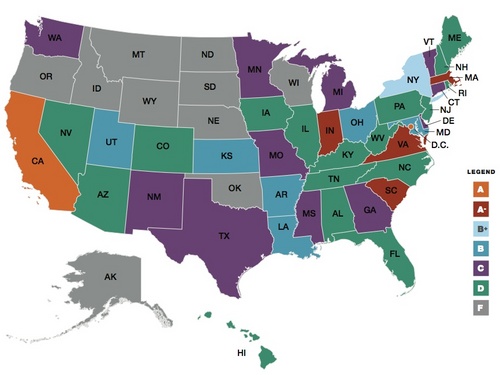 jobsanger: State Science Standards Are Graded