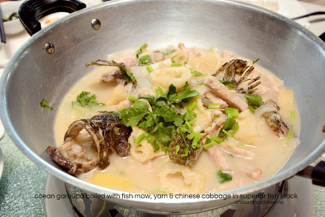 CHASING FOOD DREAMS: Garoupa Promotion @ The Oriental Group of Restaurants