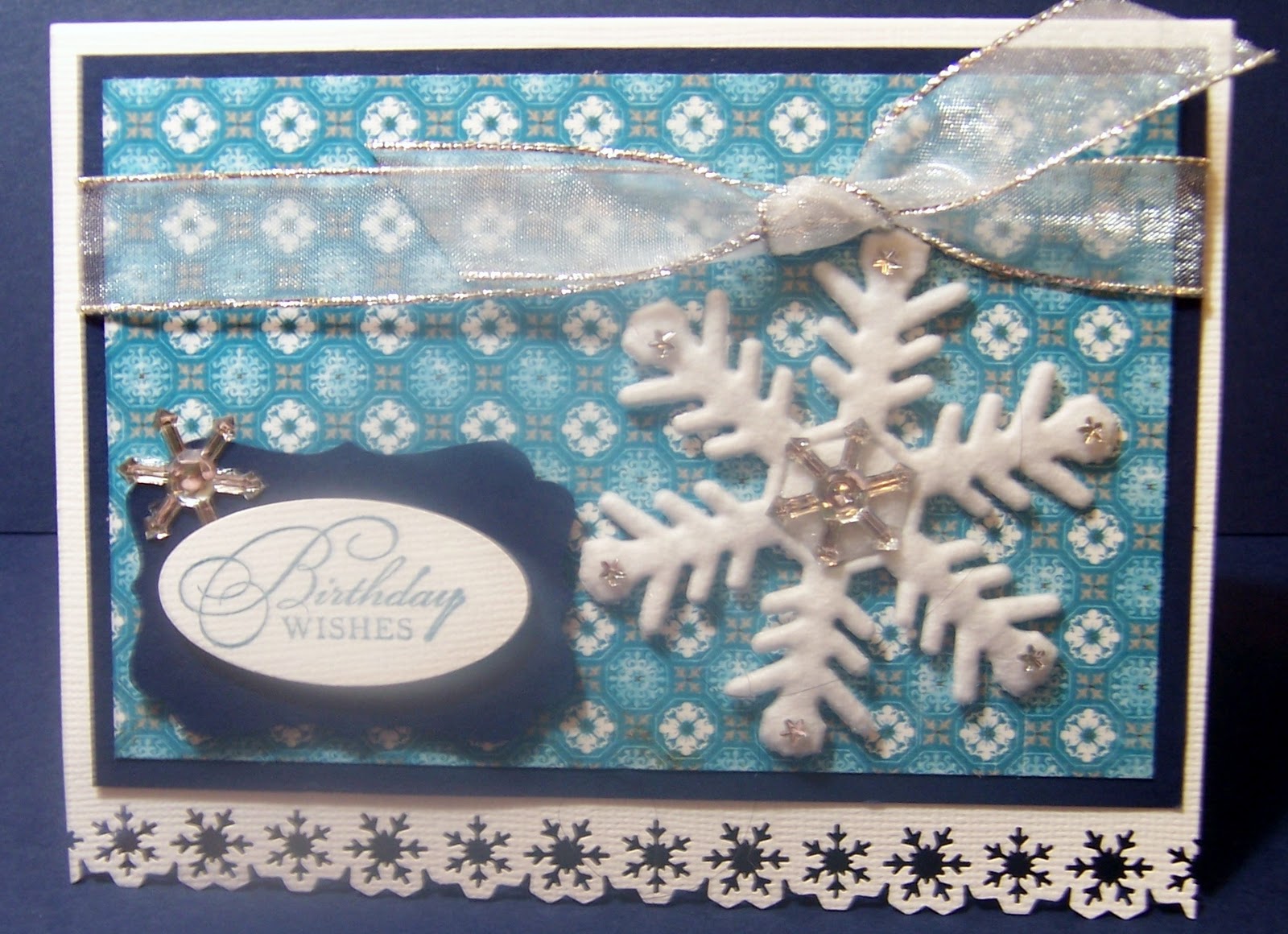 ScrapStampnMama: Winter Birthday Wishes