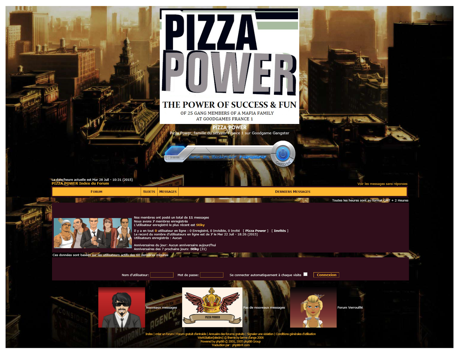 PIZZA POWER: juillet 2015