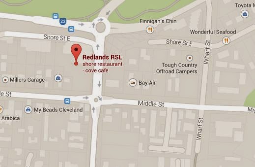 An Instant on the lips...: Redlands RSL, Cleveland - Roast of the day ...