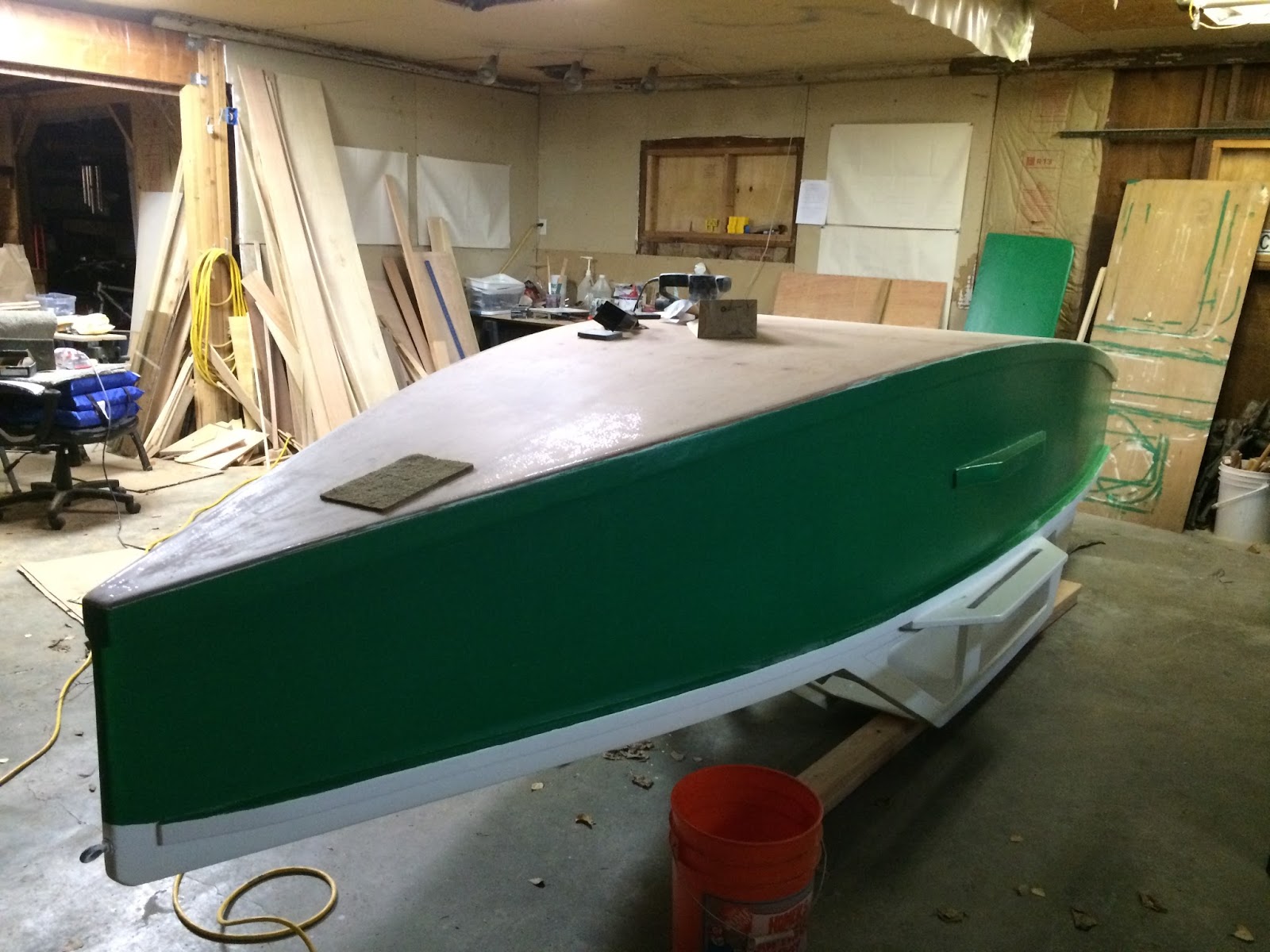 Michalak Robbsboat build: February 2016
