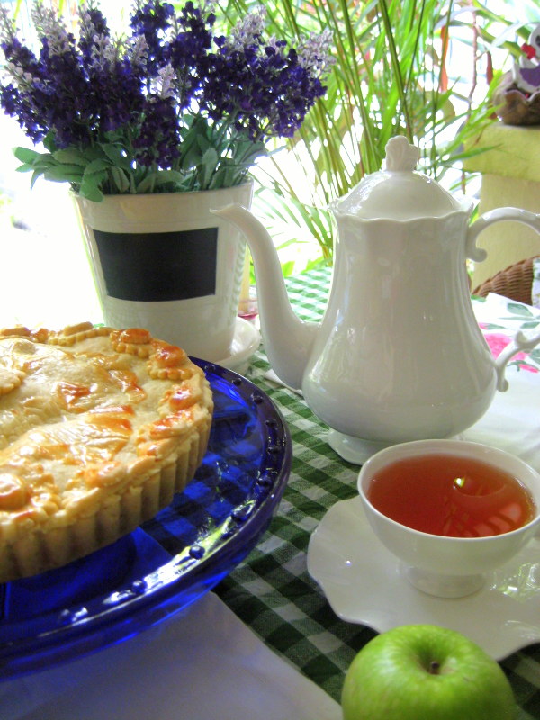 Apple Pie for afternoon tea ~ As Life Goes On...