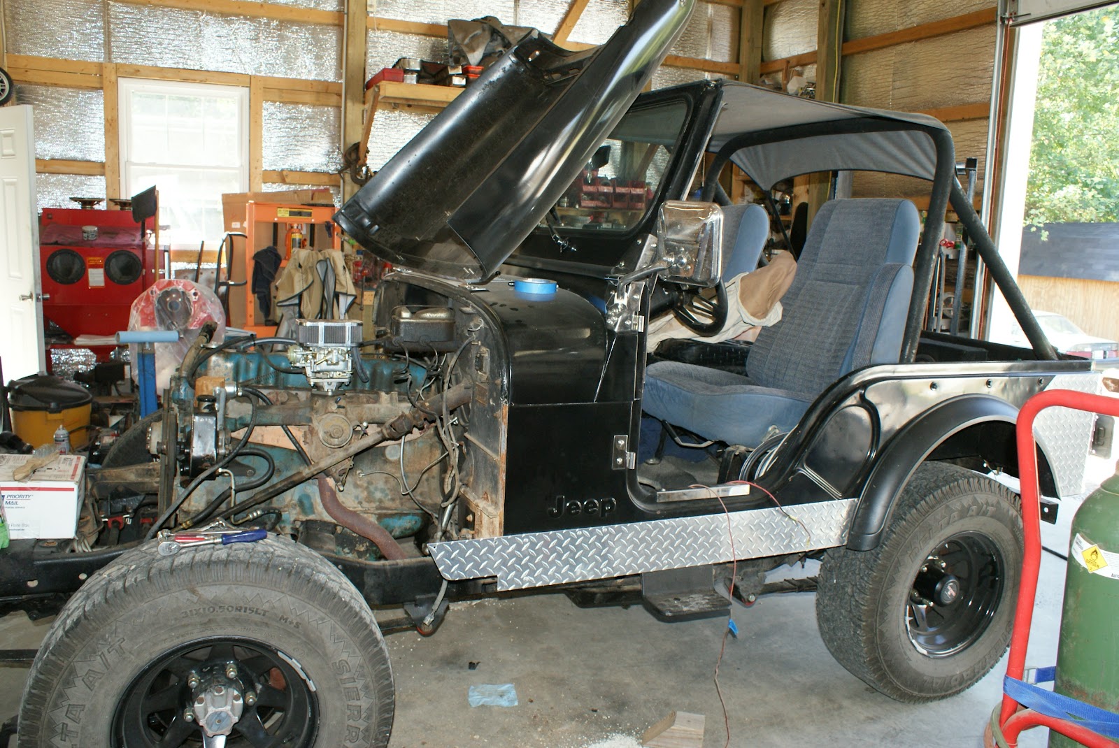 PECK'S CUSTOMS: New Jeep Project- 1978 Jeep CJ5