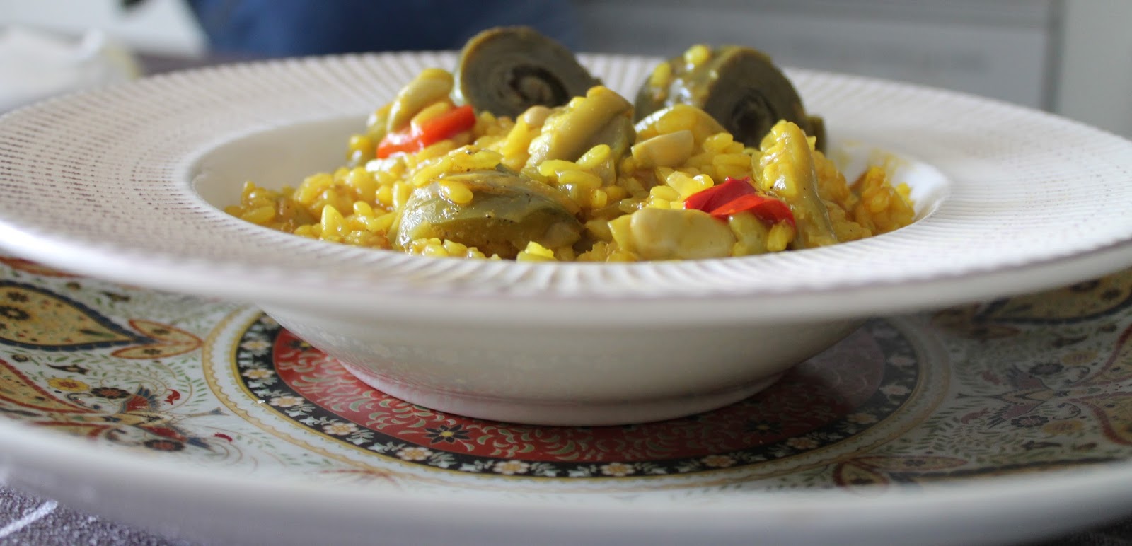 Arroz amarillo con verduras ~ Justy entre fogones y copla