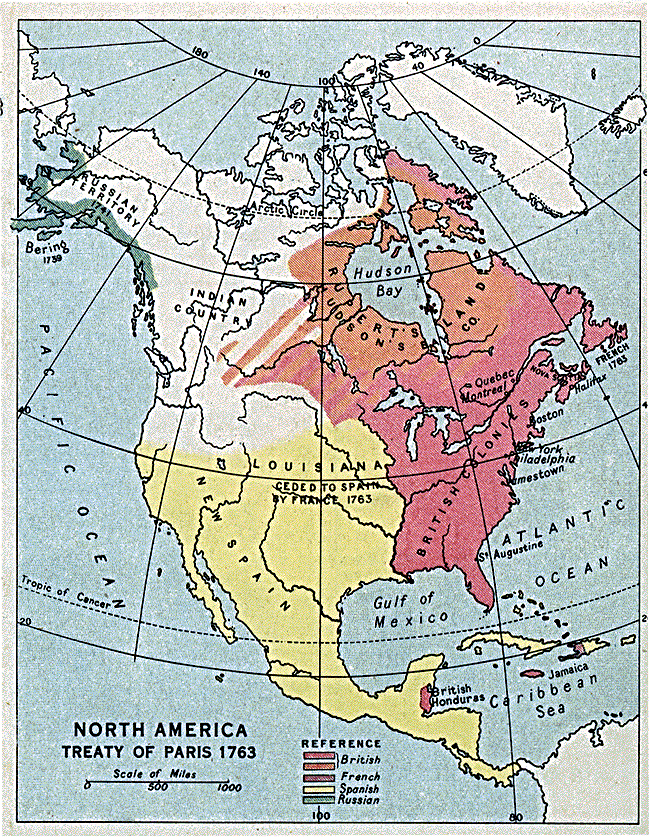 Lo Que Pasó en la Historia: February 10: The 1763 Treaty of Paris ended ... Lo Que Pasó en la Historia: February 10: The 1763 Treaty of Paris ended ...