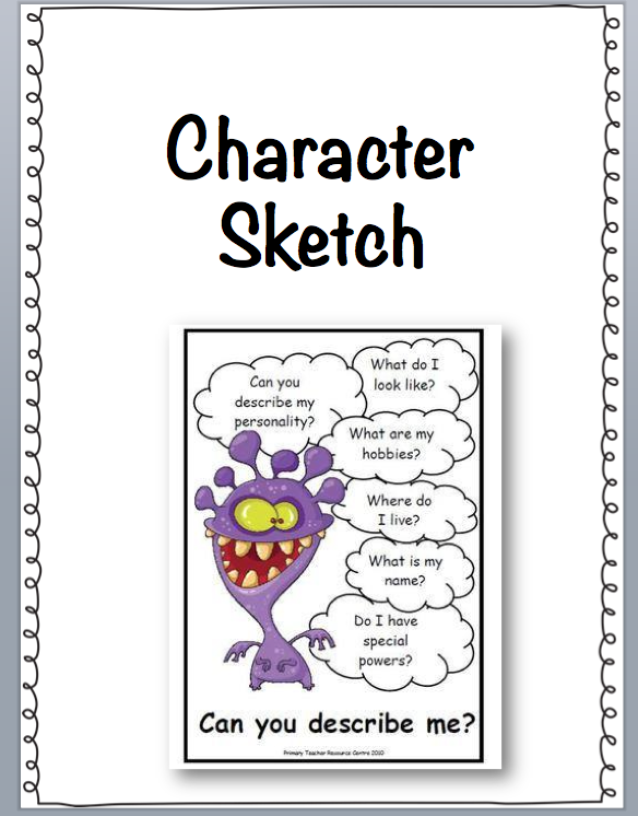 A Time to Share and Create: Character Sketch