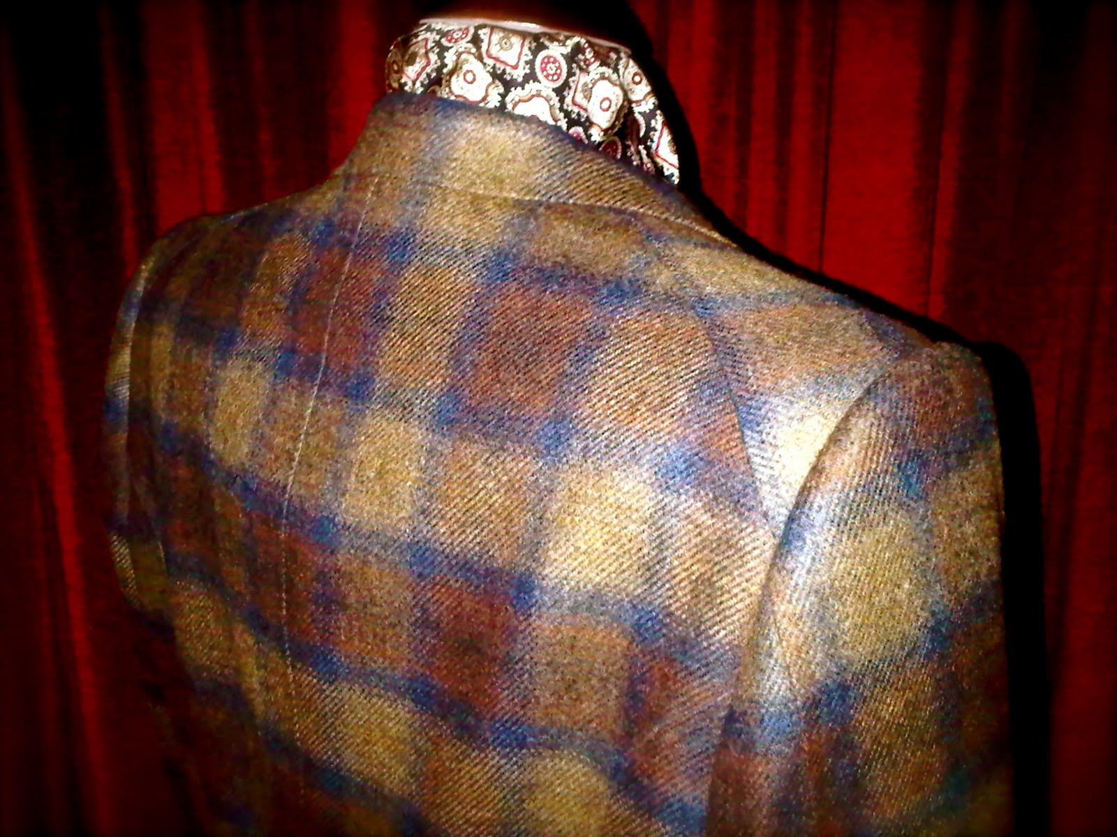 DAVIDE TAUB: Tweed Curved-Seam 3-Piece Suit for The Terraces, 2011