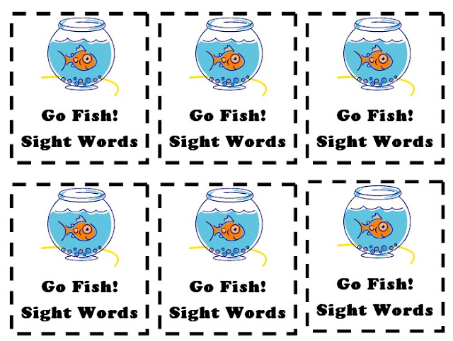 The Teacher Spot: Teacher Resources: Go Fish for Sight Words! StoryTown ...