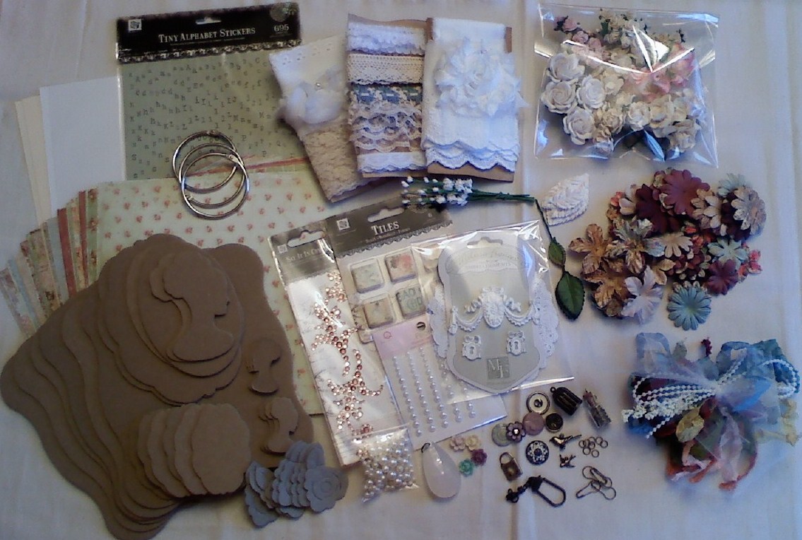 “Victorian Cameo” Album! Custom Accucut die! – The Jule Box Studios