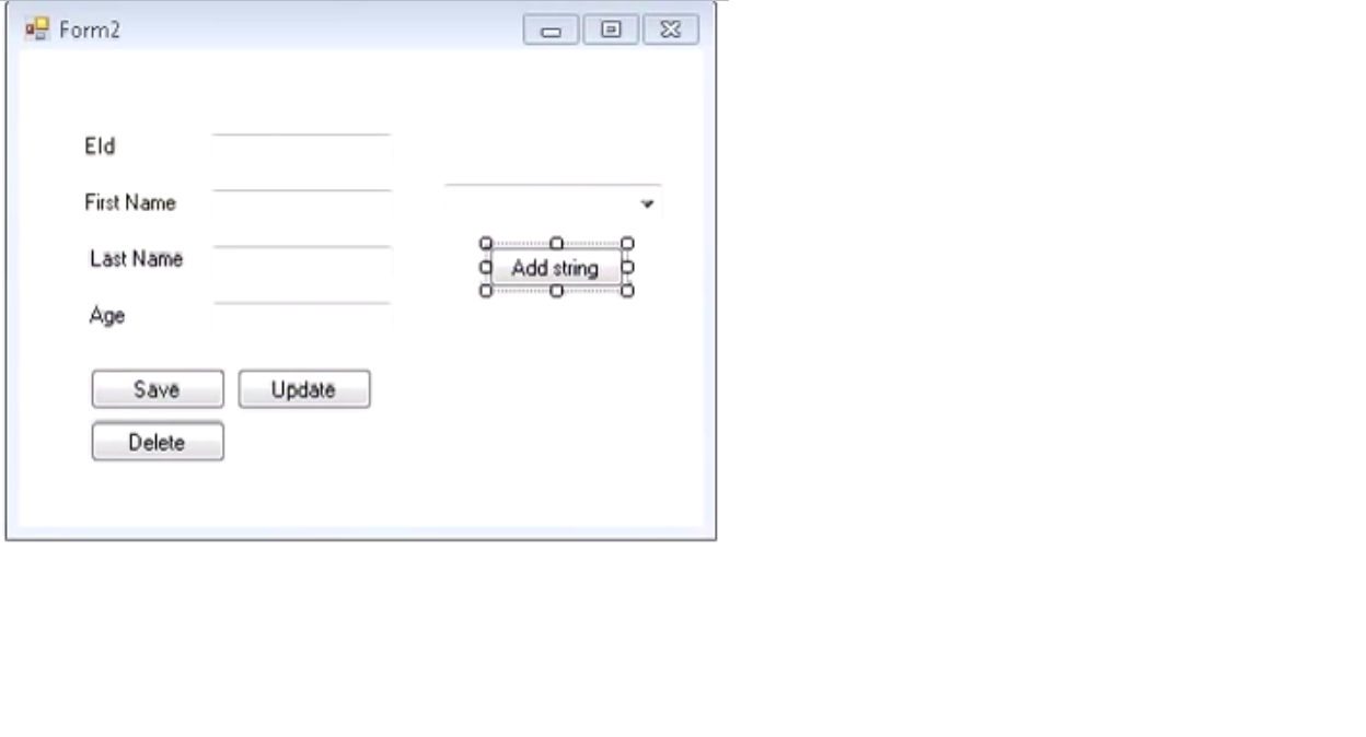 Database Values In Textbox For Combobox Selection In Windows Forms