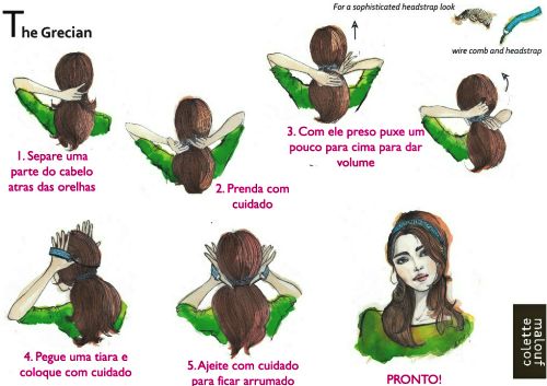 Uso Make up ♫ : Passo a passo: Como prender os cabelos?