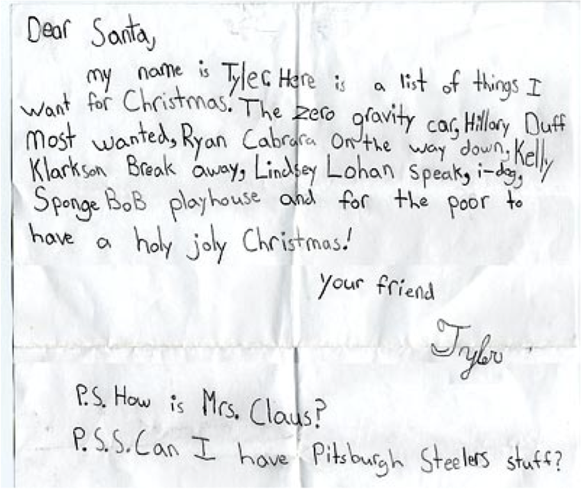 Best 35 Hilarious Dear Santa Letters