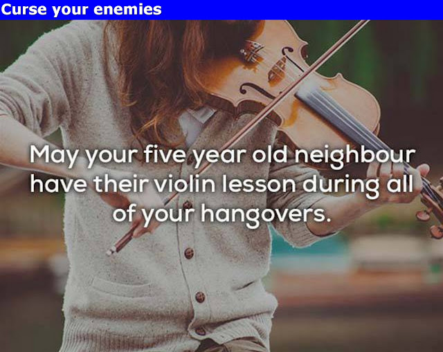 Chuck's Fun Page 2: Modern day curses (some adult themes) - 25 images