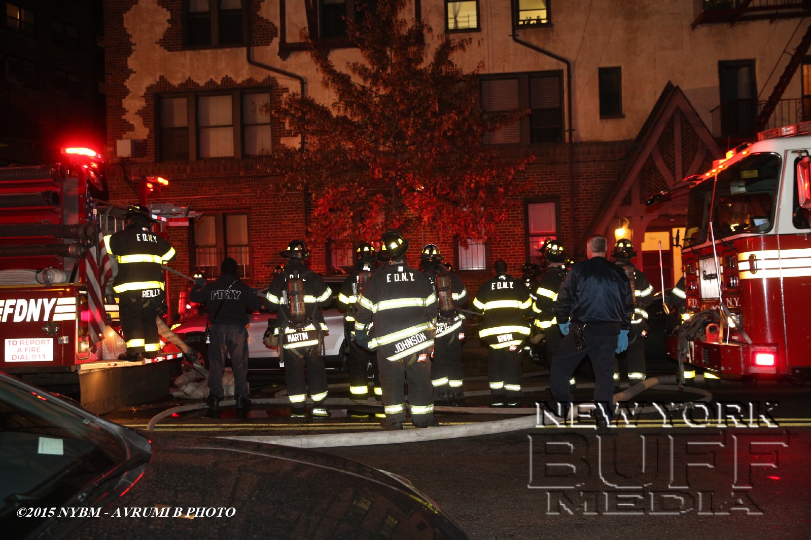 New York Buff Media: All Hands Fire On Caton Ave In Brooklyn