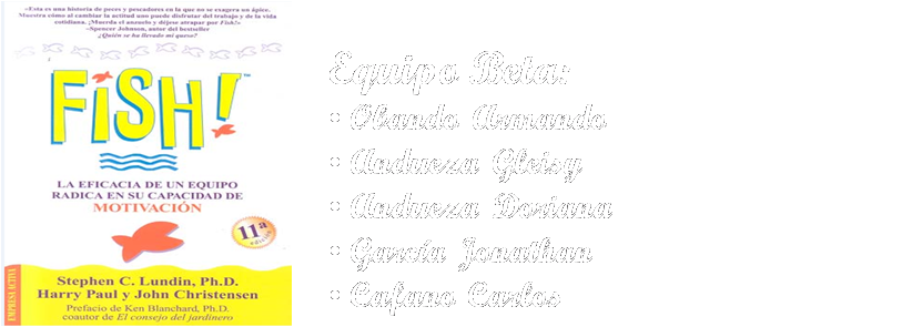 Equipo Beta Fish: Resumen Libro Fish!