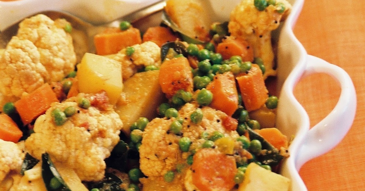 Niloufer's Kitchen: Cauliflower & Mixed Vegetable