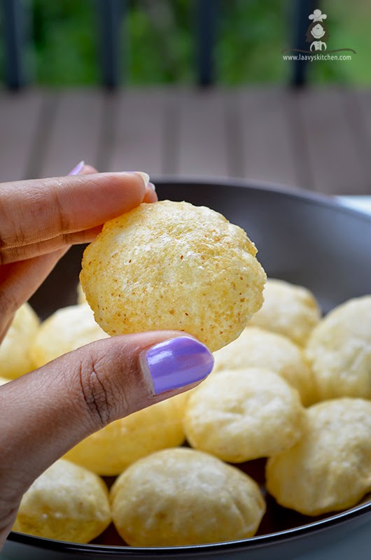 Laavy's Kitchen - A food blog by Laavy: Chana chaat - Masala puri with ...