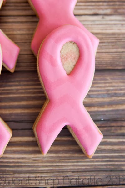 Sweet Shop Natalie: Cookies For Breast Cancer - Are you aware?