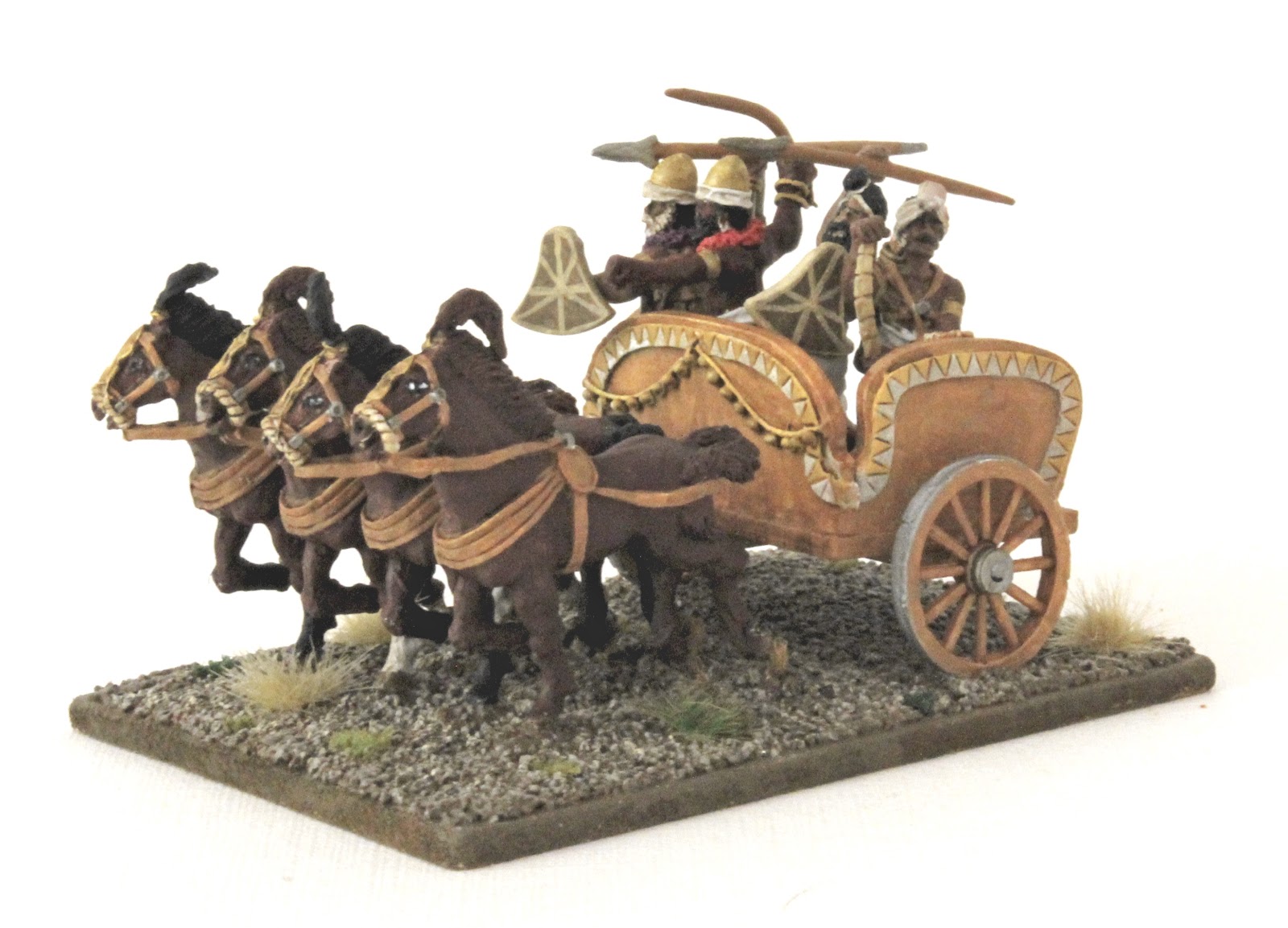 Bucellarii: More Indian Four Horse Chariots