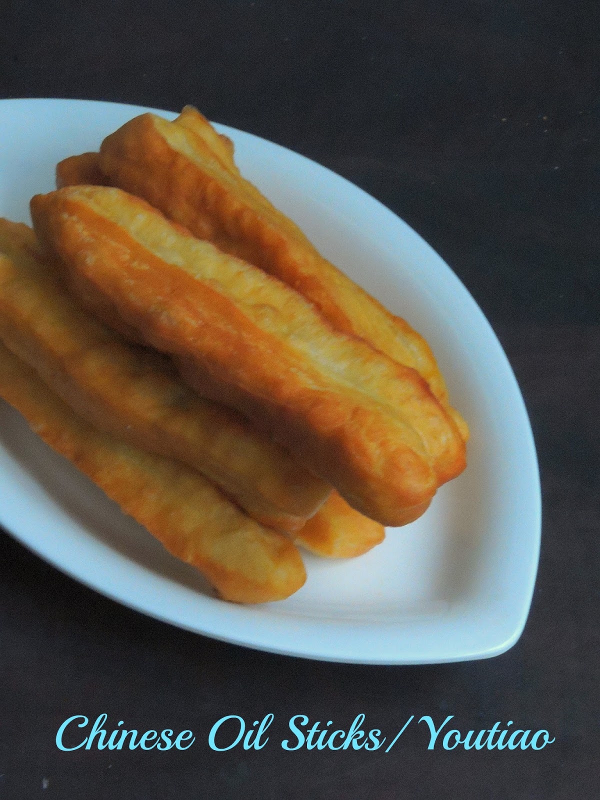 Priya's Versatile Recipes: Youtiao/Chinese Cruller/Chinese Oil Stick