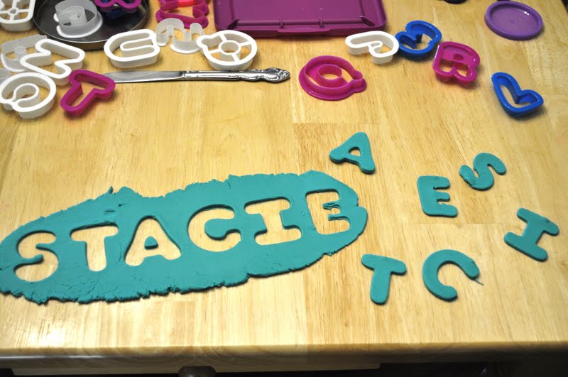 Preschool Basics: Play-Doh Name Puzzle - Kids Activities | Saving Money ...