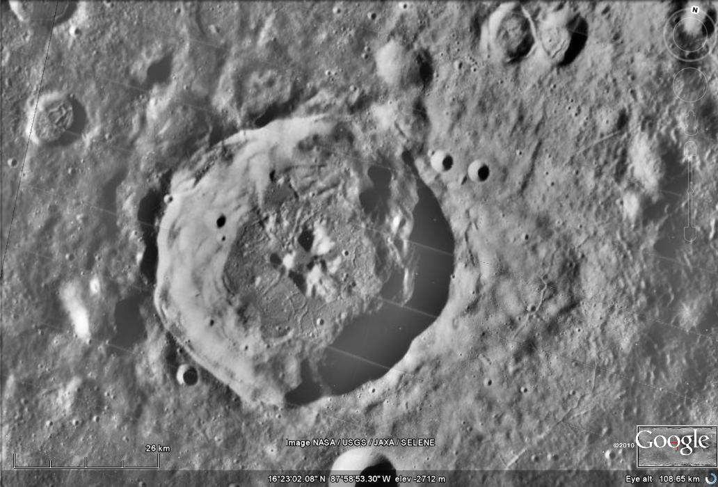 Lunar Anomalies: Hexagonal Craters