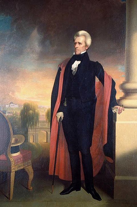 Art Now and Then: Andrew Jackson Portraits