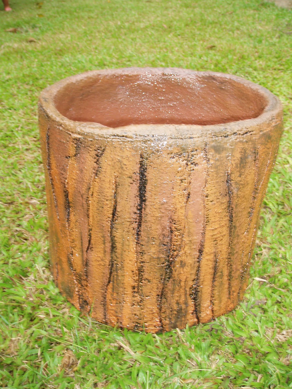 SANI landskap: Pasu bunga buatan tangan.. lebih kreatif dan tersendiri..