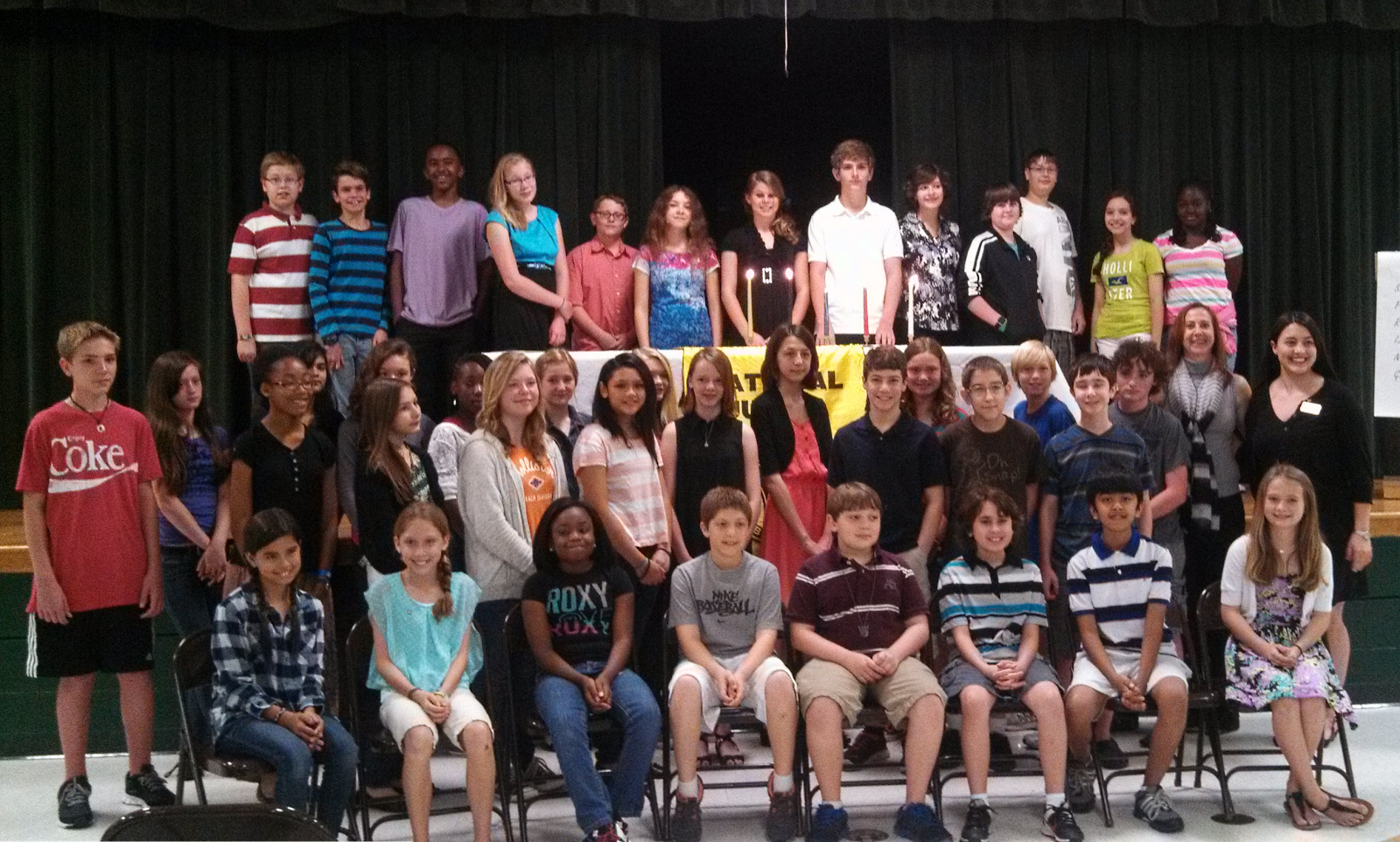 Spartan Blog: Milwee's Beta Club Induction!