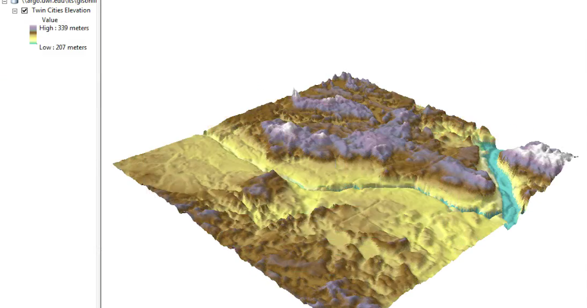 Melissa Thrush's UWF GIS Online Blog: GIS3015 - Module 11 - 3D Mapping