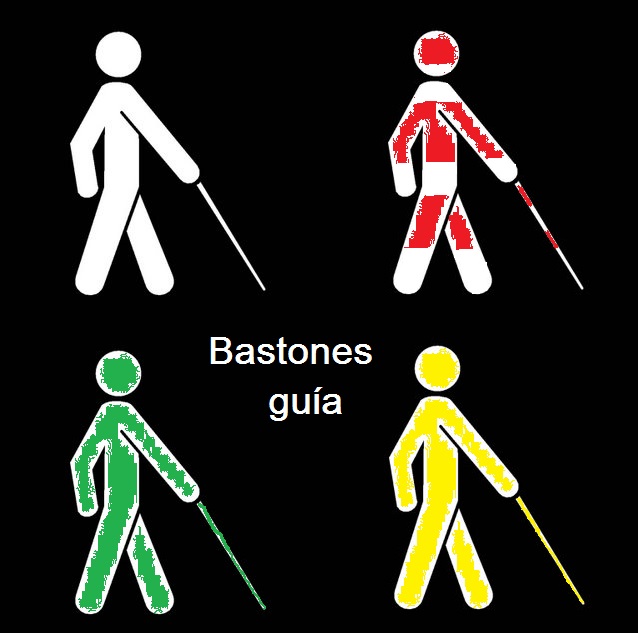Los colores de los bastones guía y su significado - Ver Sin Límites ...