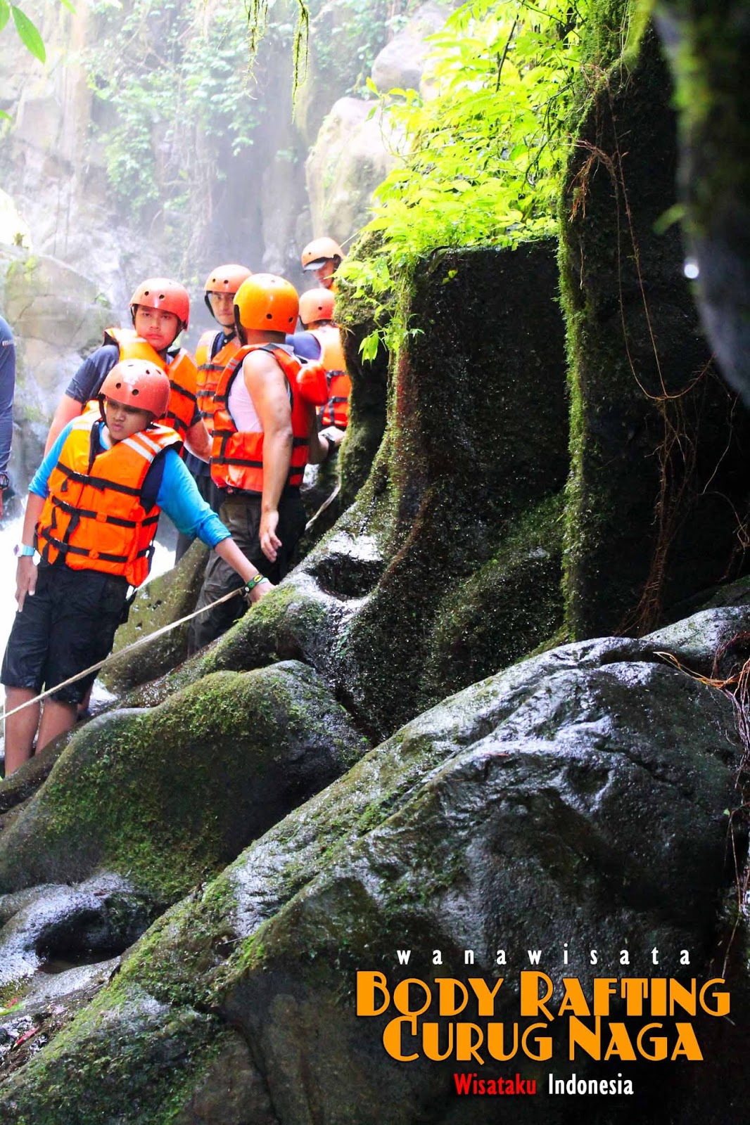 WISATAKU INDONESIA TOUR: Body Rafting Curug Naga