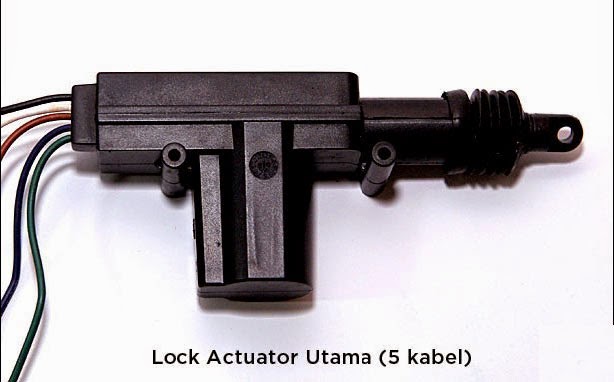 Komponen utama central lock | MOJOTOMOTIF