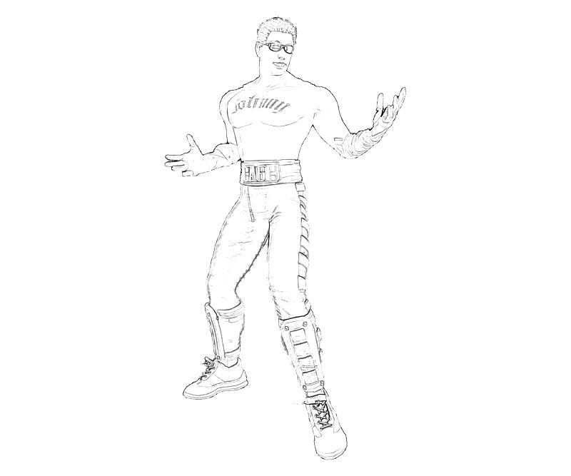 Mortal Combat Johnny Cage Power | Surfing