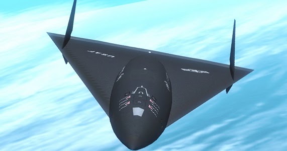 Είναι αυτό το απόρρητο αεροσκάφος της USAF το περιβόητο TR-3B Aurora ...