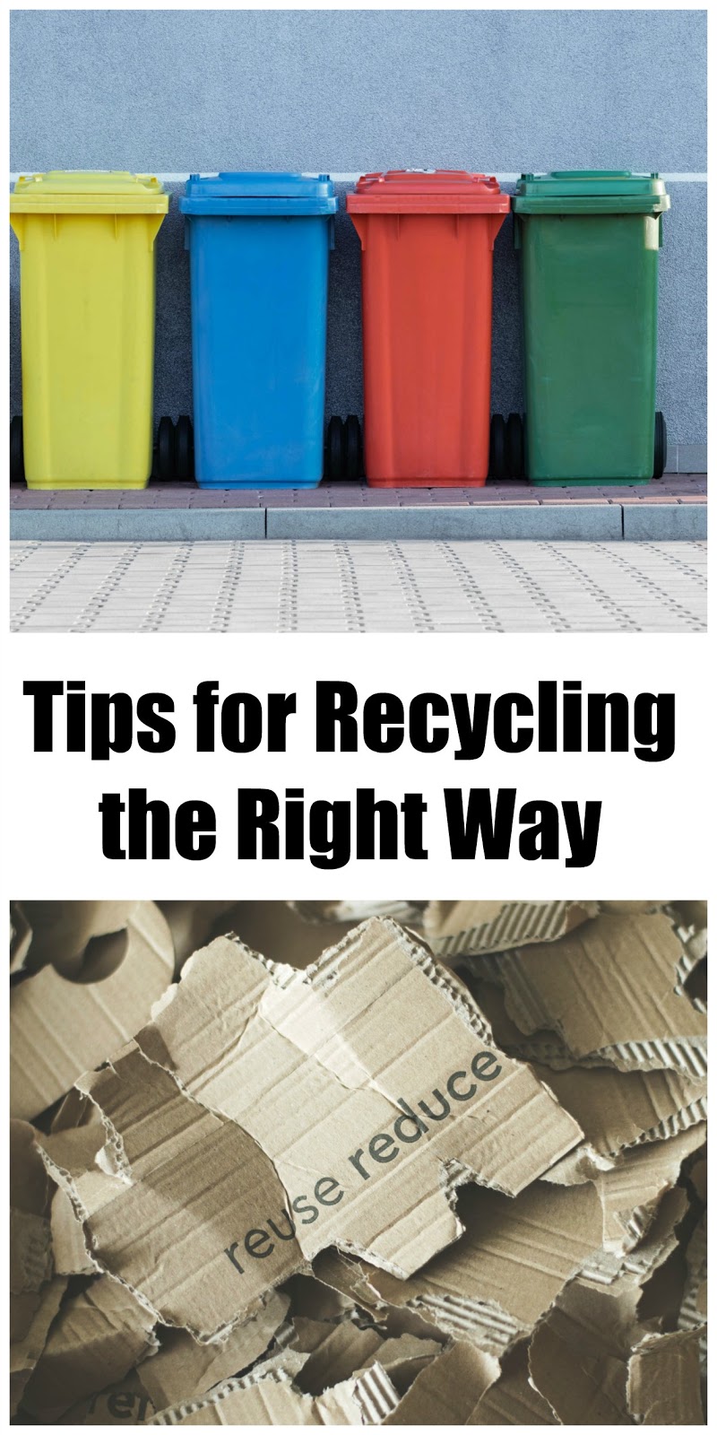 Tips for Recycling the Right Way | Mom Files