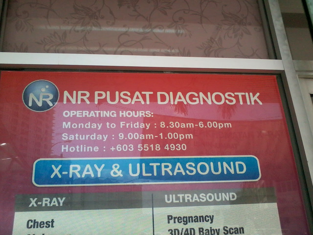 Hospital Untuk Bersalin: SELANGOR : NR PUSAT DIAGNOSTIK / SCAN BAYI 3D/4D