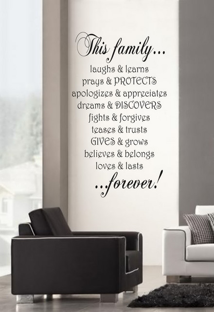 Citate pe perete: Mesaje pentru acasa