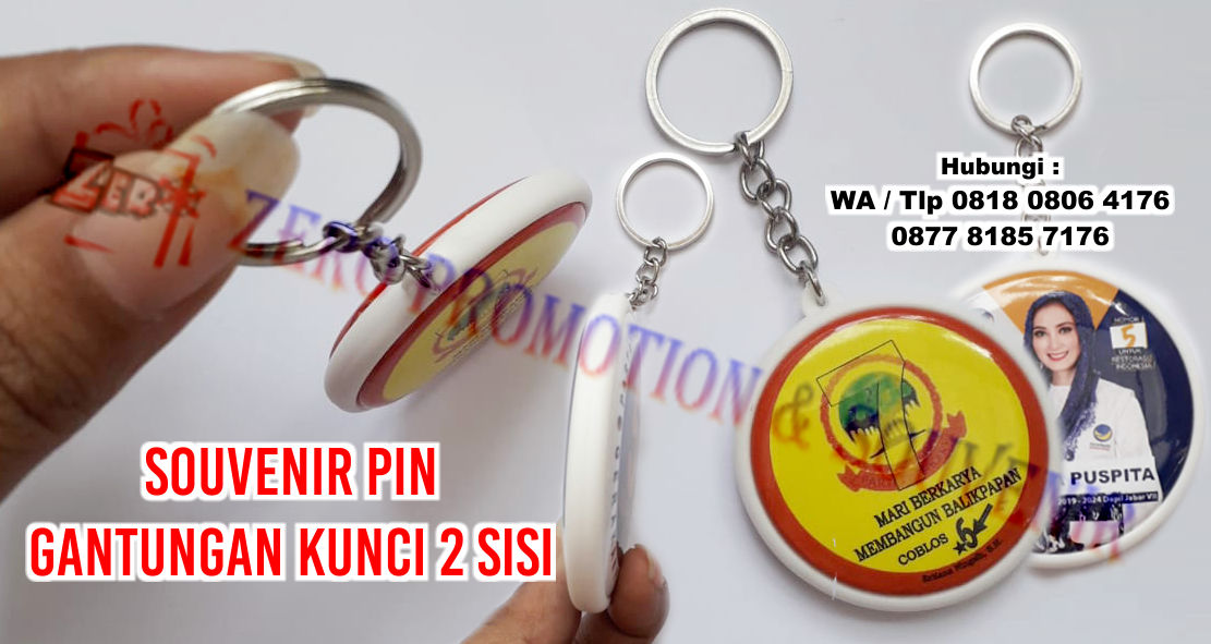 Jual pin gantungan kunci 2 sisi | Barang Promosi, Mug Promosi, Payung ... Jual pin gantungan kunci 2 sisi | Barang Promosi, Mug Promosi, Payung ...