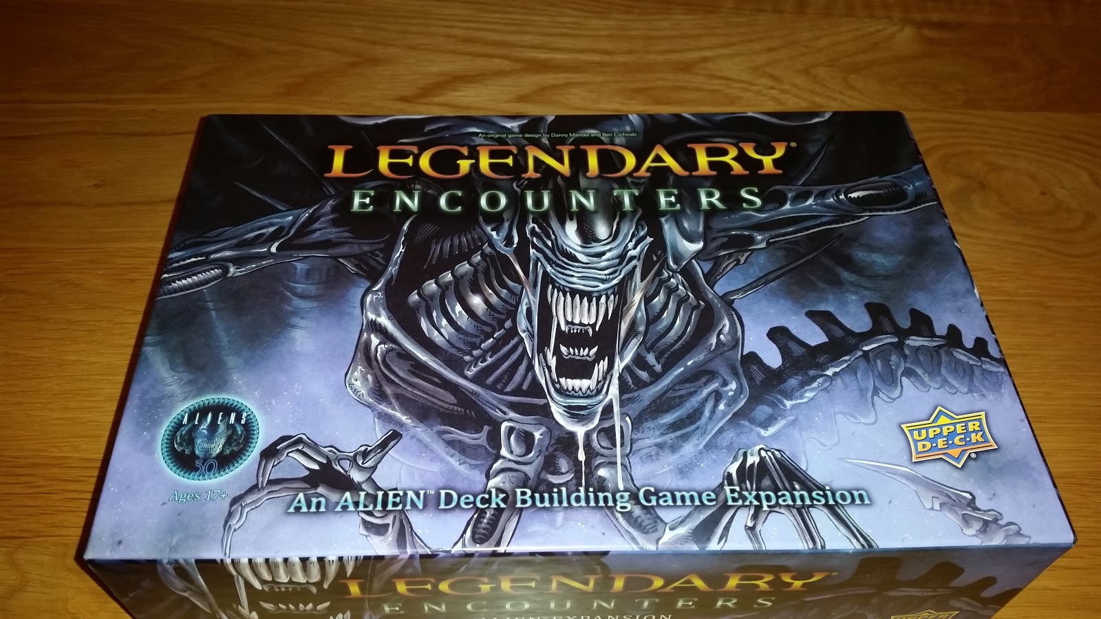 Legendary encounters Alien expansion from Upper Deck games