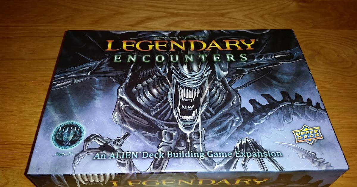 Legendary encounters Alien expansion from Upper Deck games