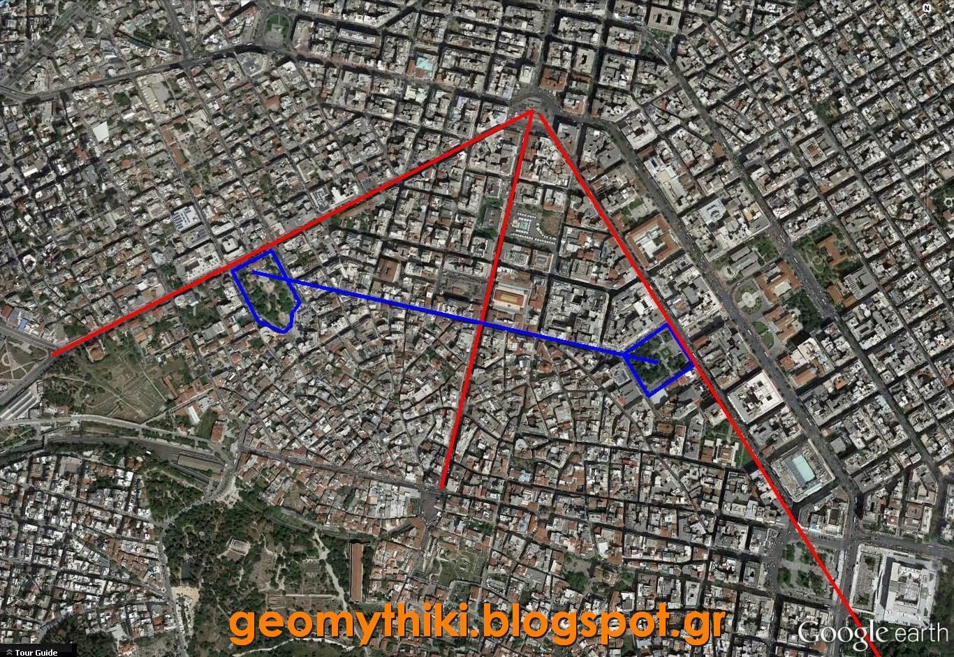 Η οδός Σταδίου και η σύνδεση με το Παναθηναϊκό Στάδιο που δεν έγινε ποτέ.