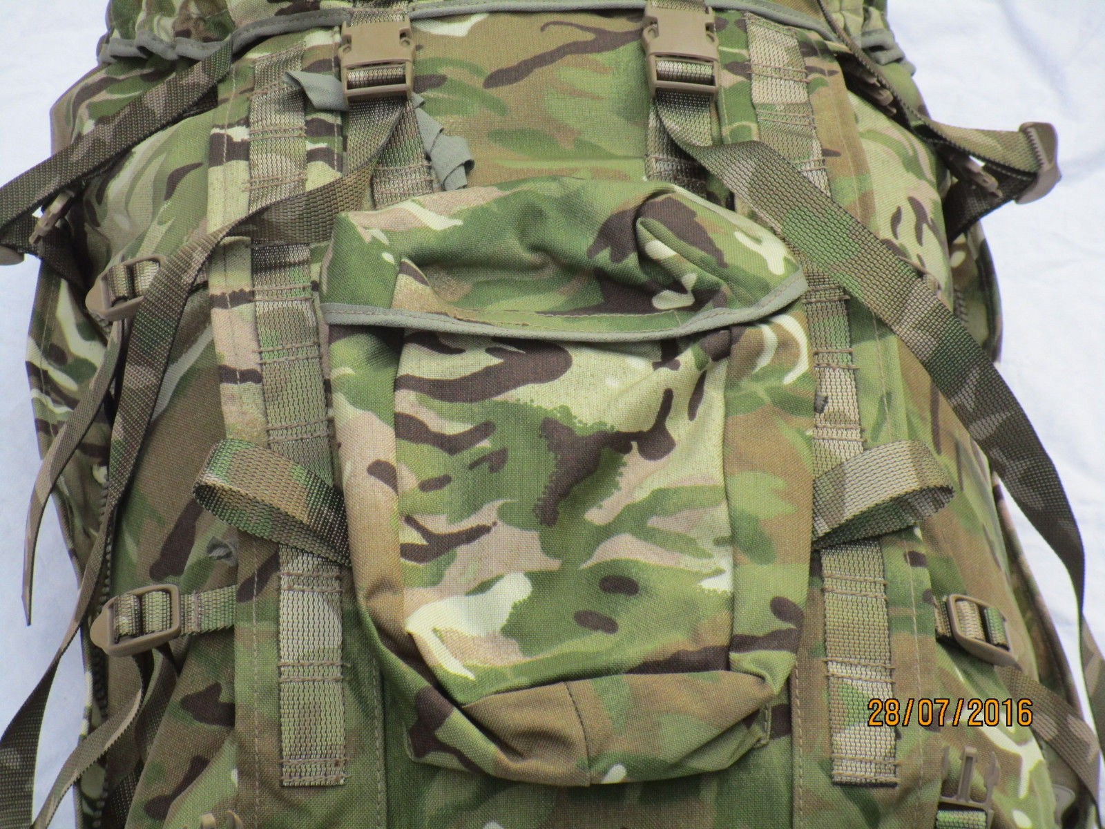 Webbingbabel: British Army Backpack Long Convoluted Back Multicam