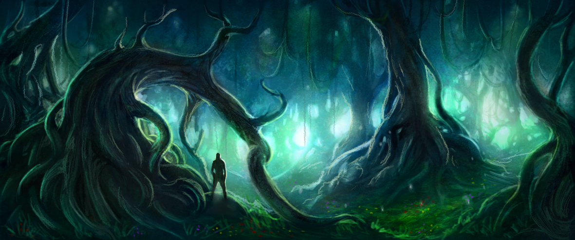 HAYLEY MERRINGTON: Environment Speedpaints- Ardhakria