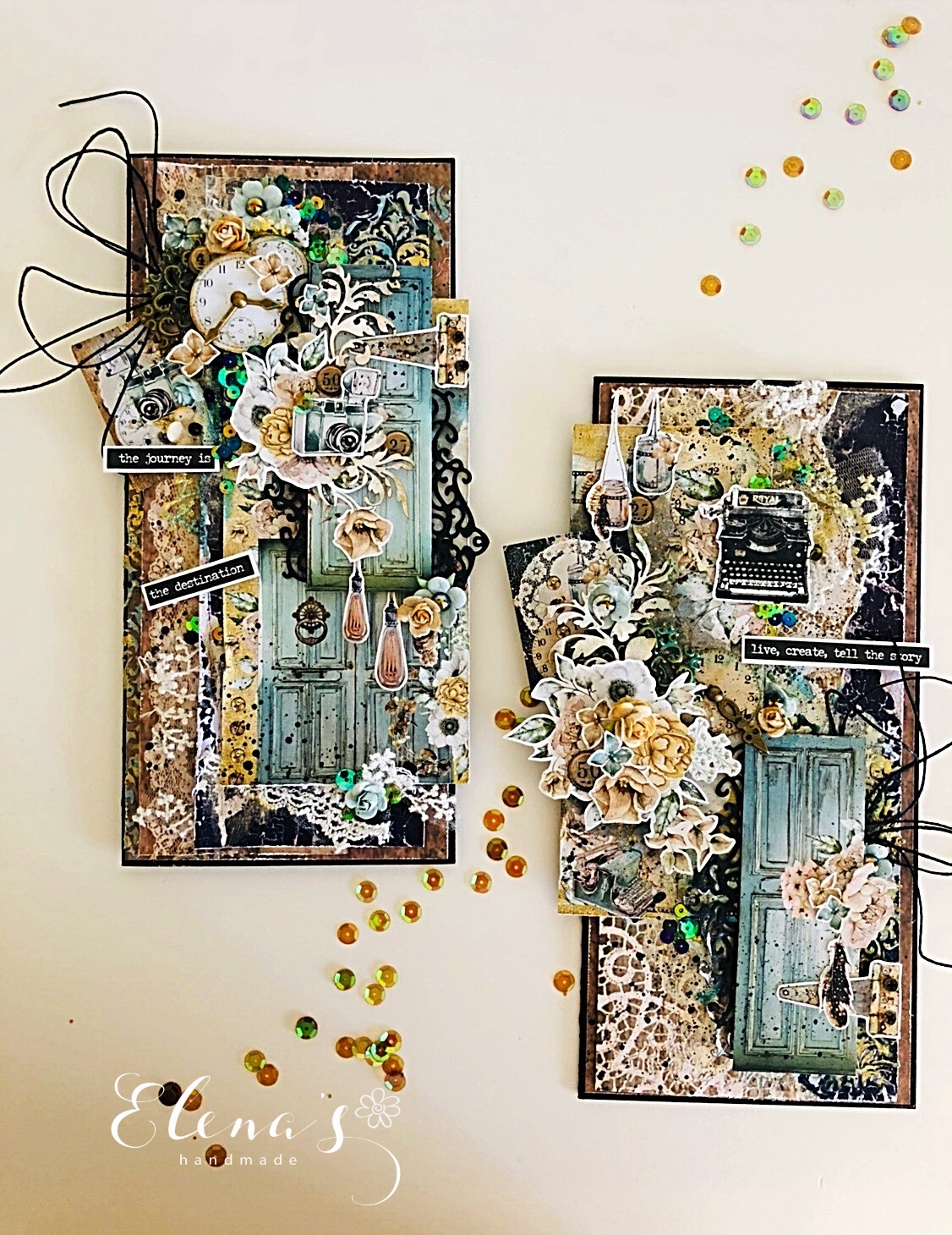 Elena's Handmade: DL card set