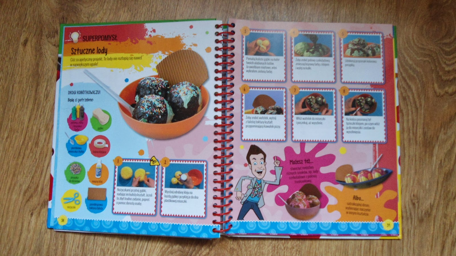 fajna ksiazka: „Mister Maker (Pan Robótka). Niezwykłe projekty plastyczne”