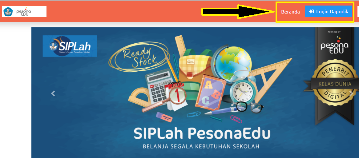 Cara Login Siplah Kemendikbud Menggunakan Akun Kepsek dan Bendahara ...