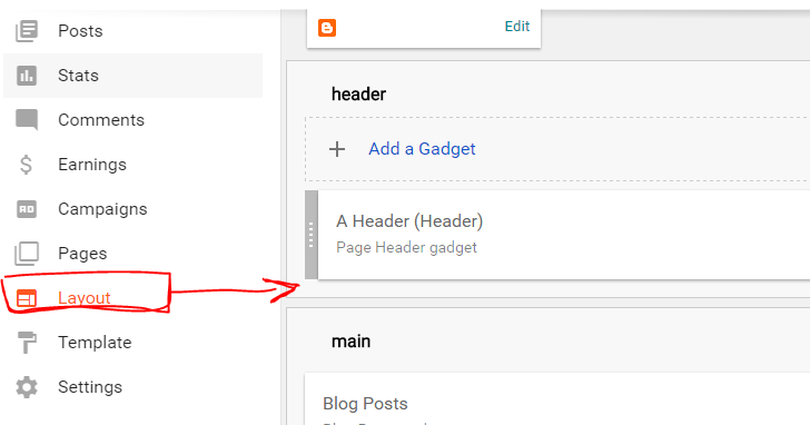 Create a Custom Blogger Header Part 2
